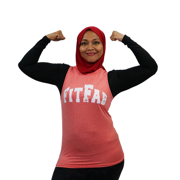 Powerlifting Top - Ready Red - FITFAB.SG